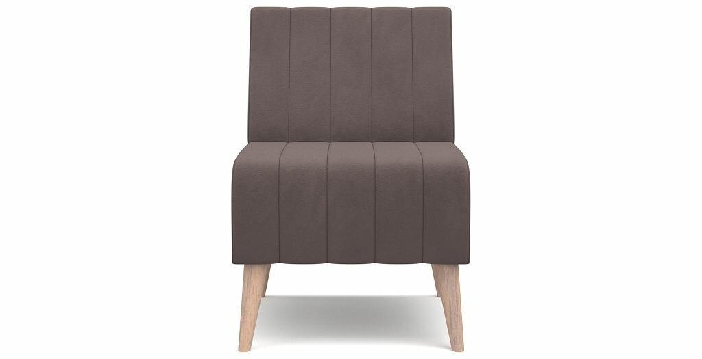 Кресло PUSHE Норман без подлокотников, нераскладное, для кухни, прихожей, балкона, детской, коричневый Balance 235