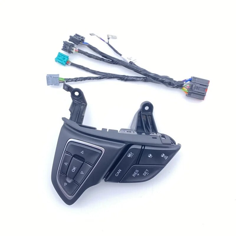 Переключатель круиз-контроля для Ford Focus Mk3 2015-2017 Kuga 2017, Многофункциональная кнопка рулевого колеса, адаптивный переключатель круиз-контроля adaptive cruise