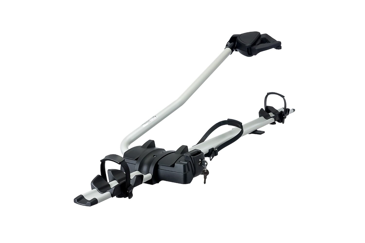 Велосипедное крепление на крышу автомобиля Peruzzo Levante, серебристое