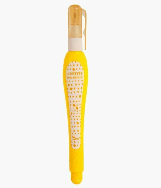 Ручка-корректор с металлическим роллером 5 г, быстросохнущая, голубой пластиковый корпус