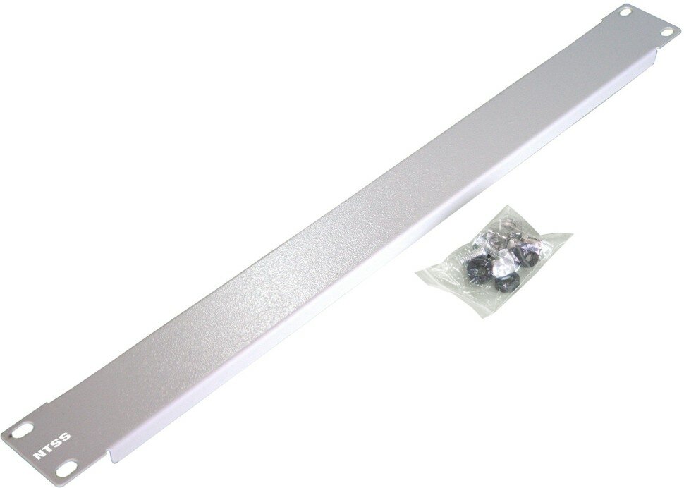 Фальш-панель NTSS NTSS-FUB-1U серый (упак:1шт)