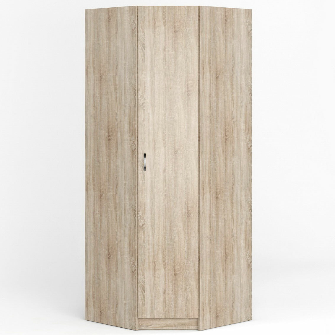 Угловой шкаф 825х825х2148 мм МагМебель В10 дуб сонома