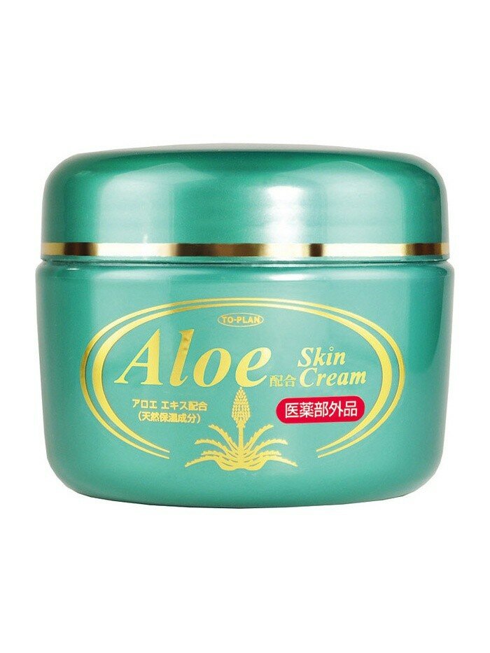 Крем для лица TO-PLAN ALOE CREAM регенерирующий с алоэ, гиалур кислотой, коллагеном, плацентой, 250гр