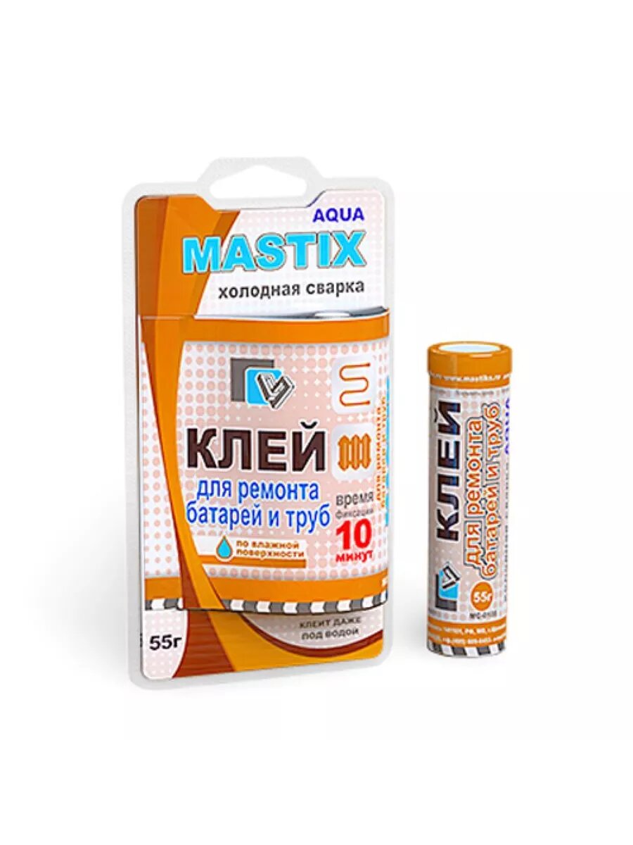 Холодная сварка для батарей и труб, 55 г