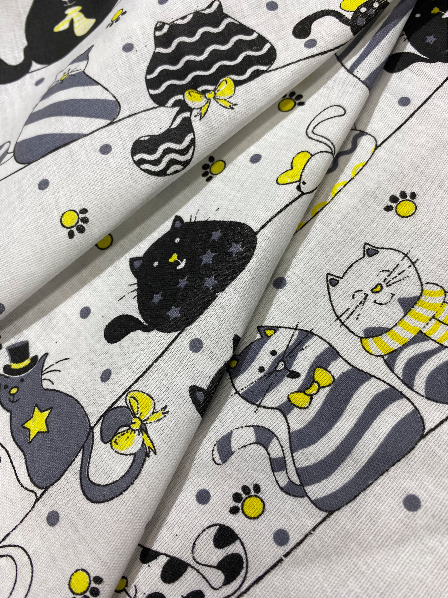 Бязь Милые Котики( Россия )