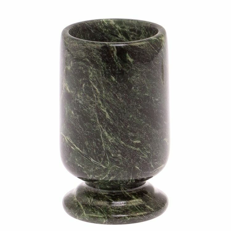 Карандашница из змеевика 6,5х6,5х11,5 см 125285