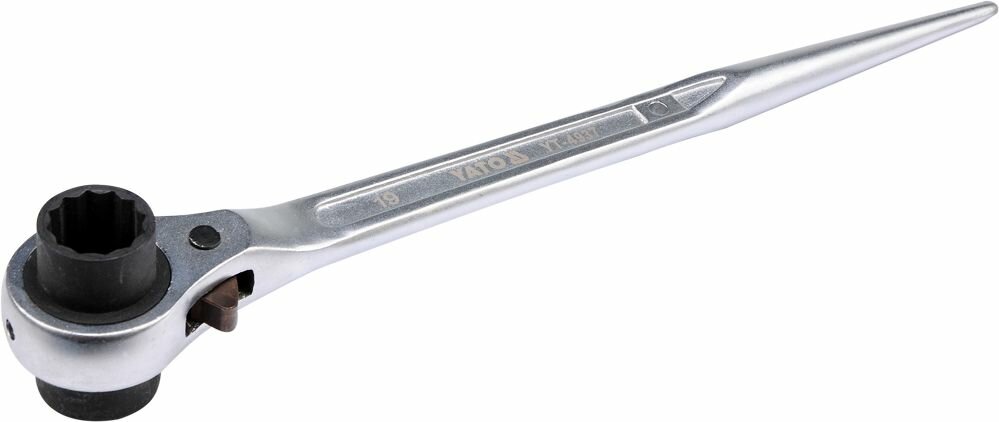 Ключ трещотка проходная 19х22мм YT-4937