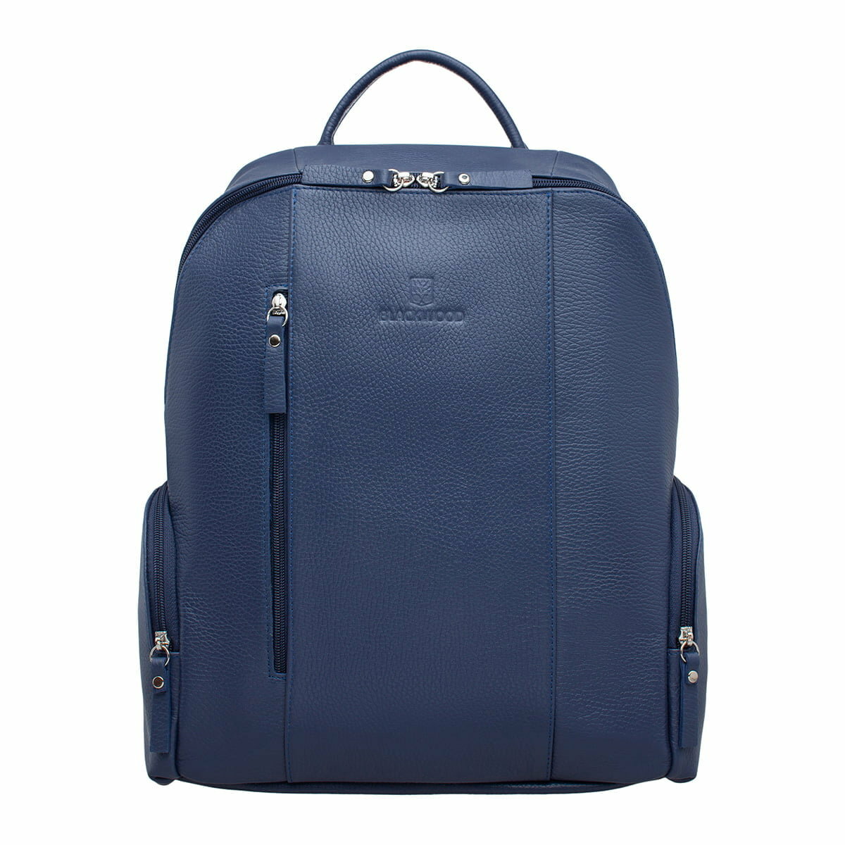Рюкзак BLACKWOOD "Divis Dark Blue", натуральная телячья кожа