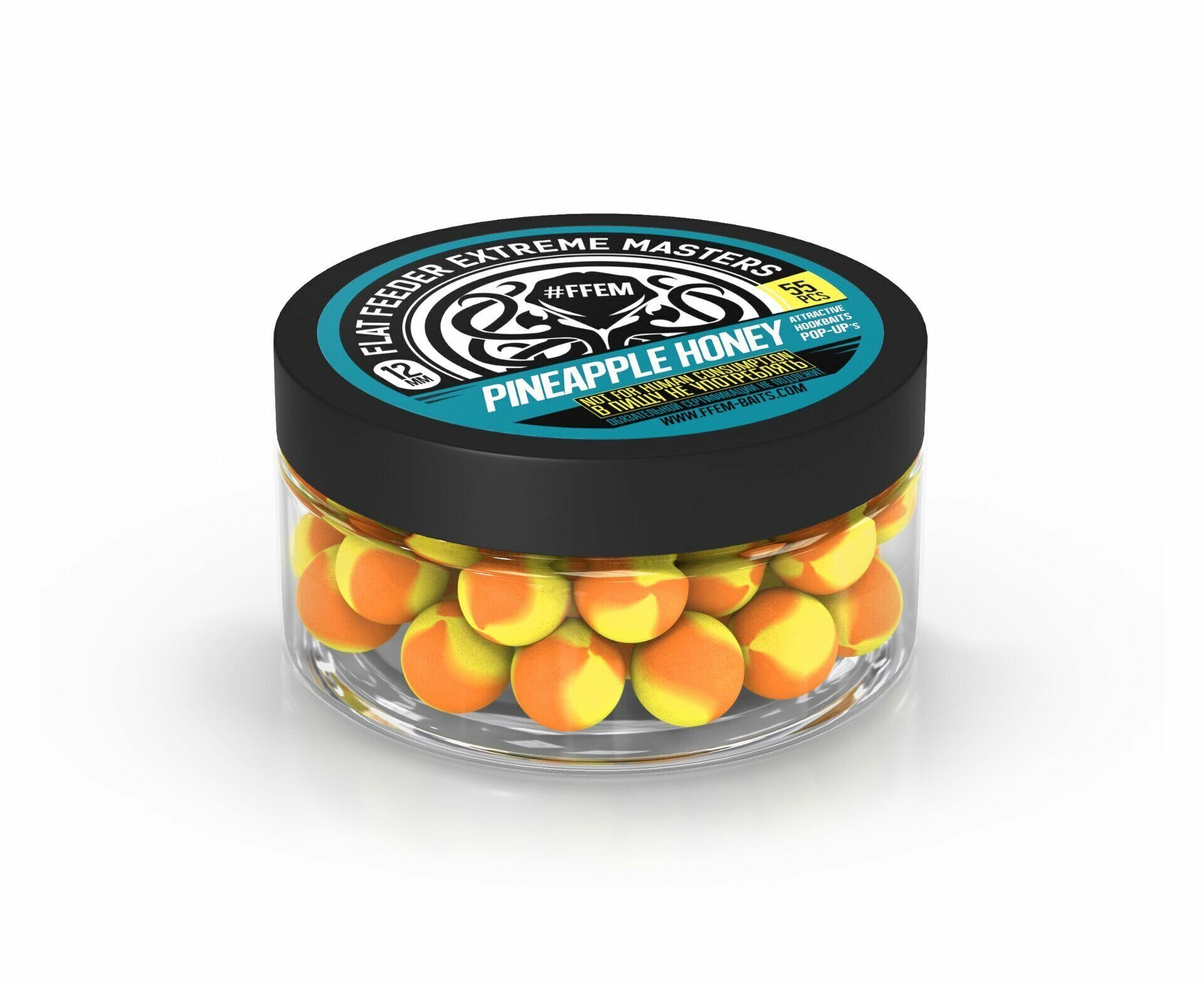 Бойлы плавающие FFEM Pop-Up Pineapple Honey 12mm