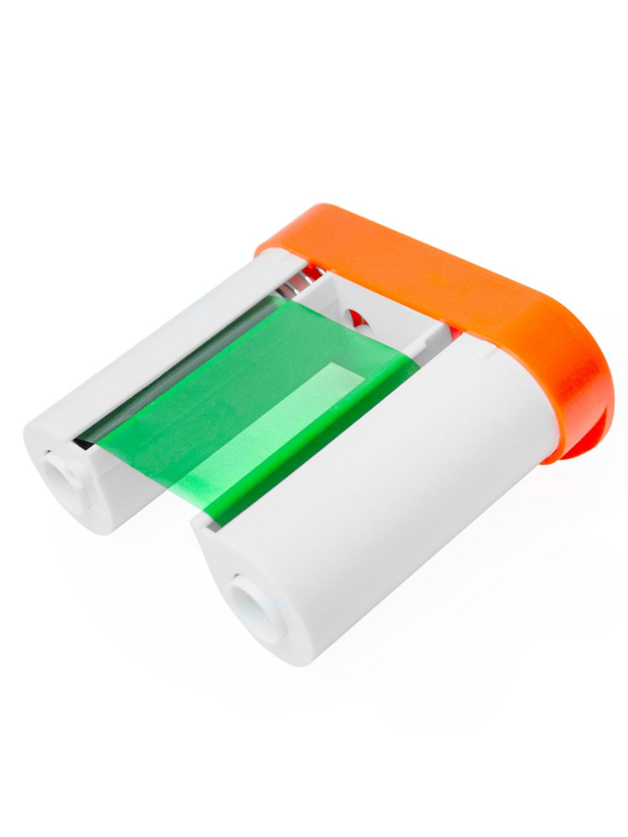 Зеленый риббон Vell для принтера Puty PT-66DC, длина 25 м, ширина 50 мм {Vell-R5025GN} 1 шт