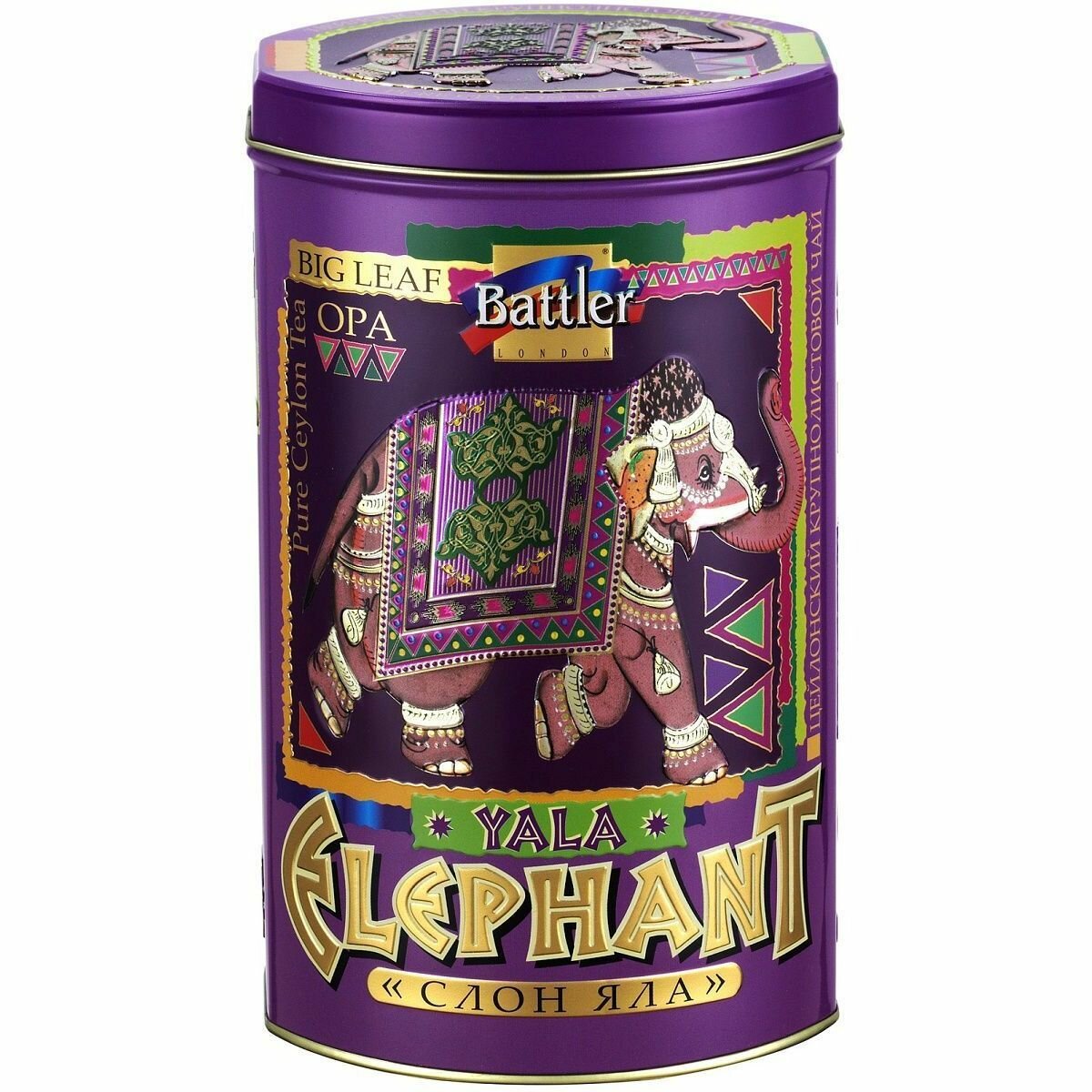 Battler Чай черный листовой Слон Яла,200 г