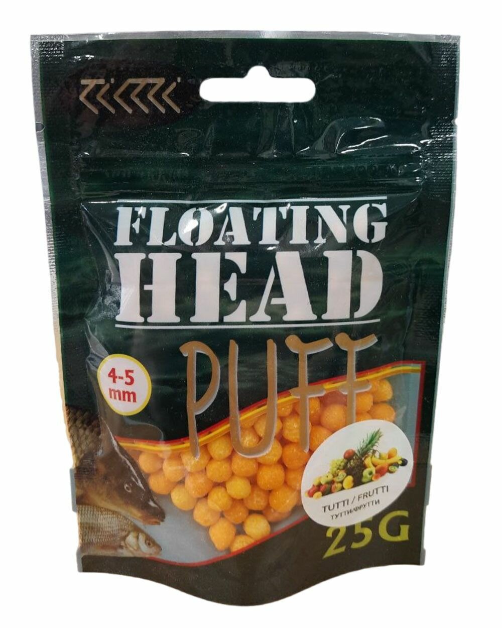 Мягкая приманка / Пуффы для рыбалки 4-5 мм "Тутти-Фрутти" - воздушные плавающие шарики для рыбалки