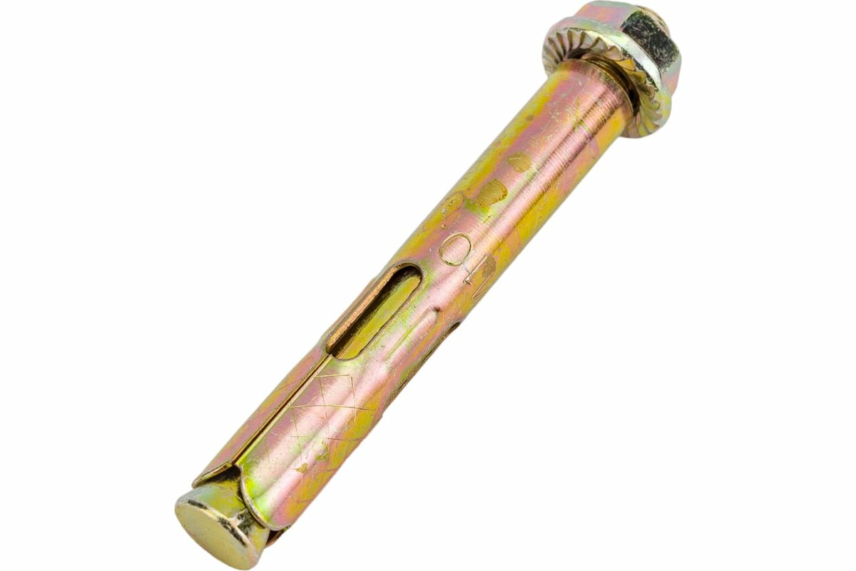 Tech-Krep анкерный болт с гайкой 10x77 мм, 20 шт в упаковке для монтажа, пакет 124328