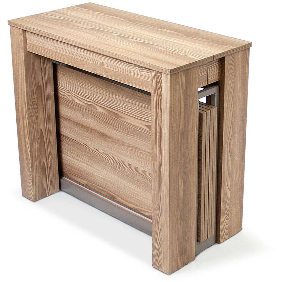 Стол-консоль В2432 орех, раздвижной, лмдф