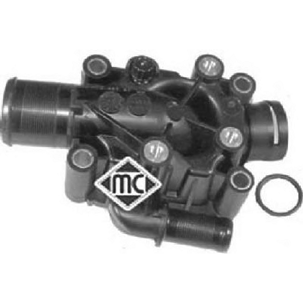 METALCAUCHO 03778 (1336Z0) термостата в корпусе cit c2-c4 / pgt 206-308 1.4-1.6 16v 00- с датчиком, 91с с прокладкой