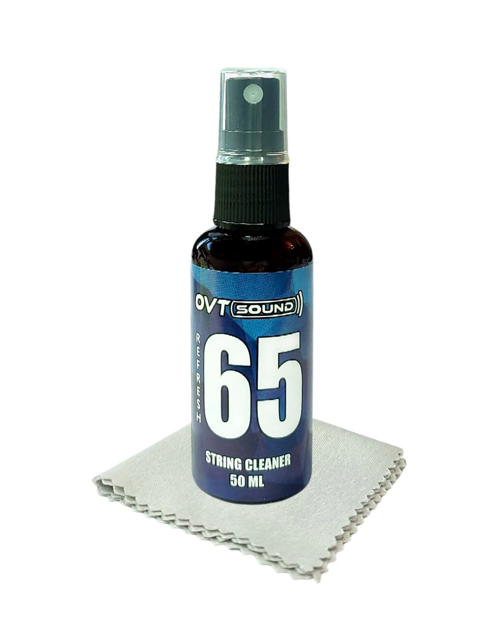 SC50n Средство для очистки струн, салфетка в комплекте, 50мл, OVTSound