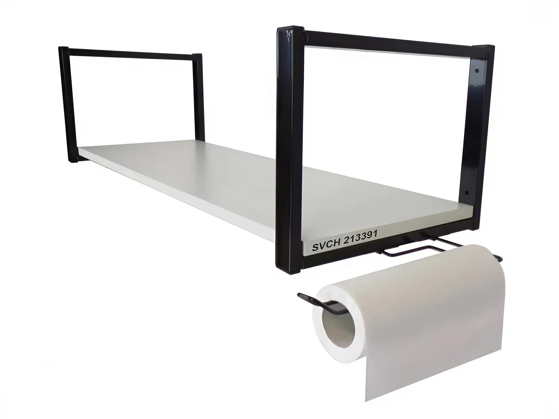 Полка для микроволновки GARROSS "SIBERIA 213391", держатель полотенец, размер 30х90 см, высота 25 см, сосна выбеленная