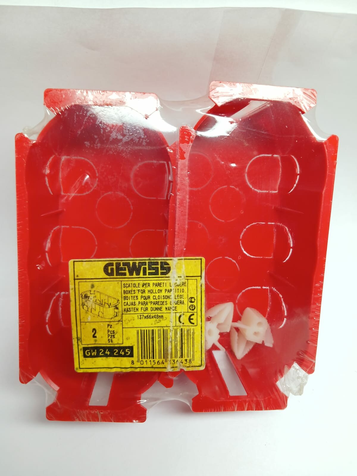 Монтажная коробка GEWISS GW24245, высокое качество и надежность