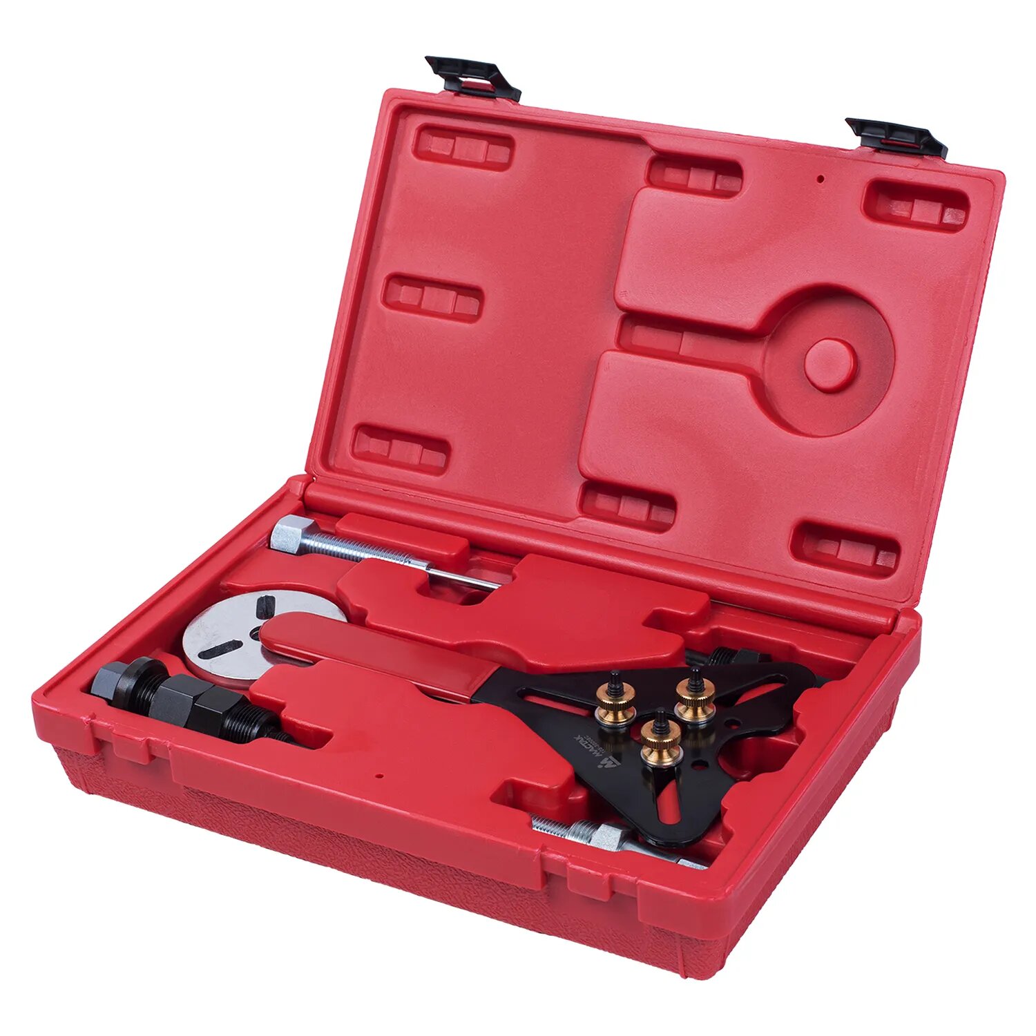 105-30008C Набор для обслуживания компрессора кондиционера, кейс, 8 предметов мастак 105-30008C