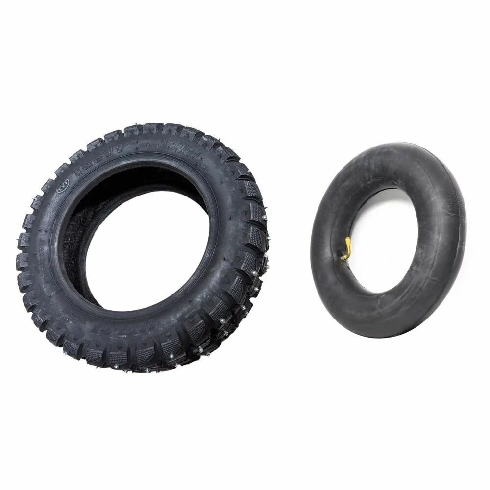 Комплект (шипованная шина и камера) 90-65/6.5 для электросамоката Kugoo M5 и его аналогов miniPRo m5 Halten GT