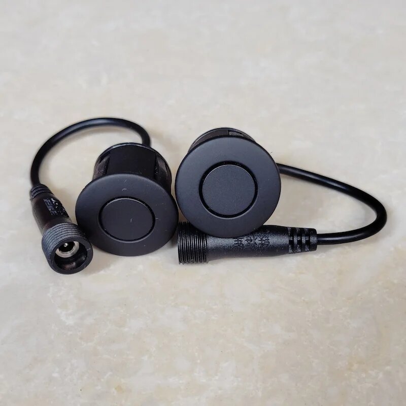 Автомобильный датчик парковки Longhorn, диаметр отверстия 21 мм, 21,5 мм, Matt black 0.11m