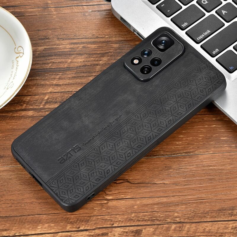 AZNS Защитный чехол для Redmi Note 11 Pro и Note 12 Pro 4G(Сяоми Редми Ноут 11 Про и Нот 12 Про 4G) стой и стильный кожаный чехол