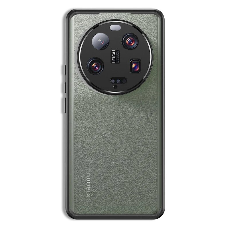 Для Xiao mi 13 Ультра чехол для Xiaomi Mi 13 Ultra Capas противоударный чехол для телефона черная рамка Прозрачный чехол Mi 13 Ultra