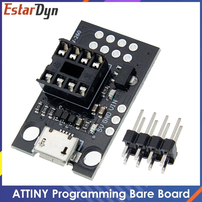 Плата программирования ATtiny13A/ATtiny25/ATtiny45/ATtiny85 DIYUSER