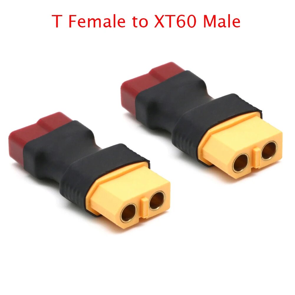 Переходники T на XT60, 2 шт. 2pcs T F to XT60 M
