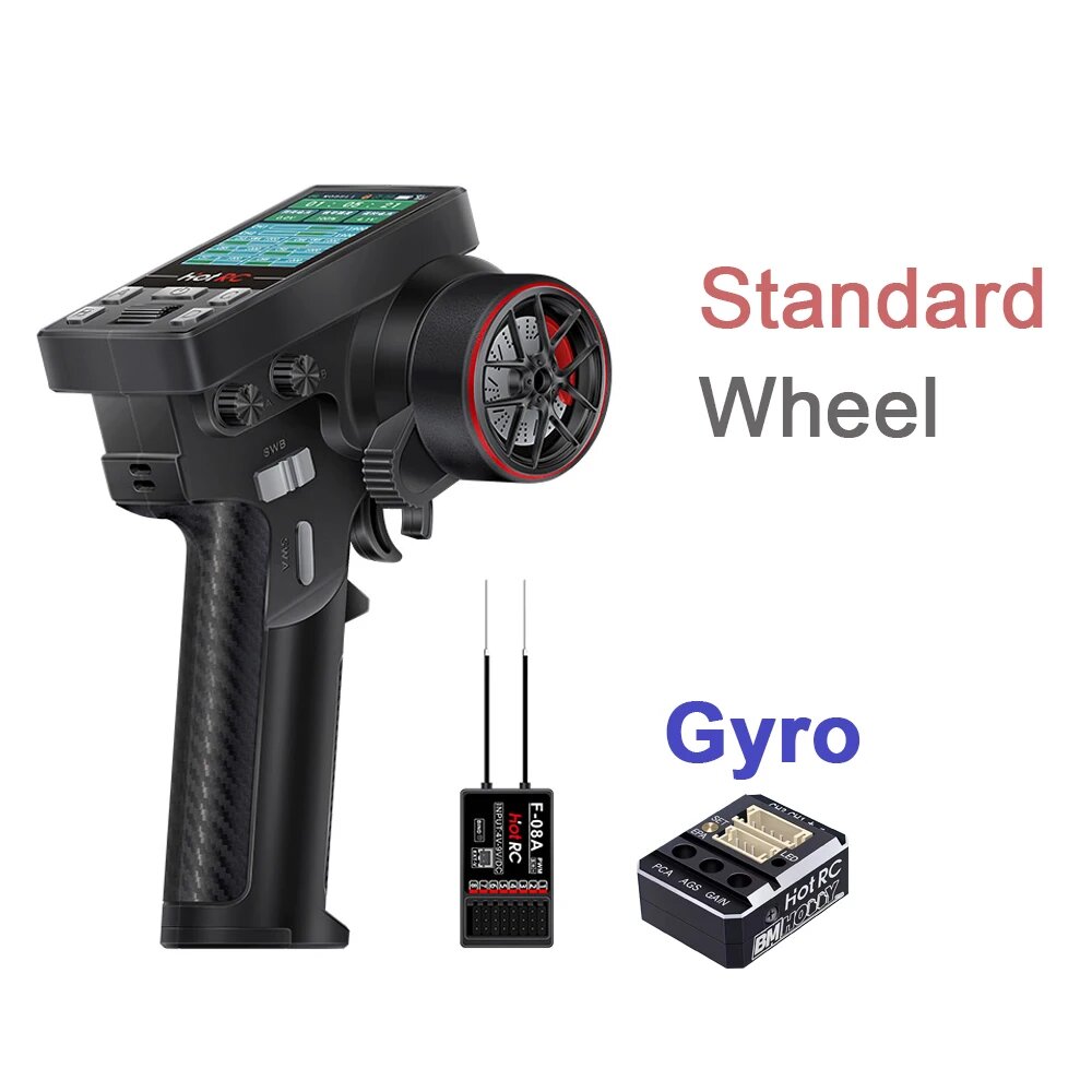 Пульт дистанционного управления Hotrc Hot Rc CT-8B для радиоуправляемых моделей CT8B Standard Gyro