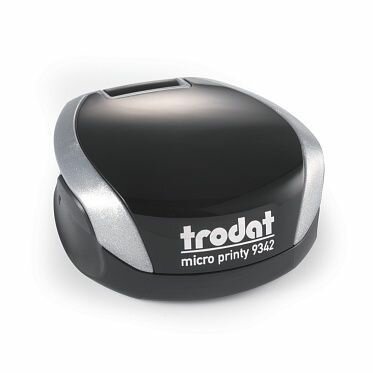 Trodat Micro Printy 9342 карманная оснастка для печати диам. 42 мм серебряная
