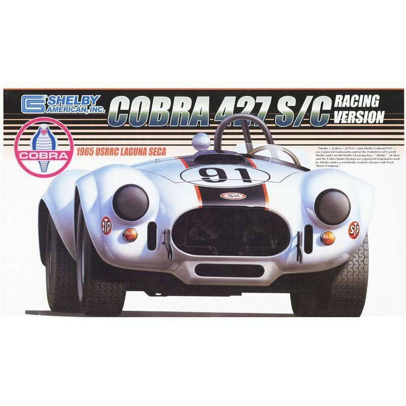 Сборная модель Машинка Fujimi-12671 1/24 ShelbyCobra 427S/C car model kit