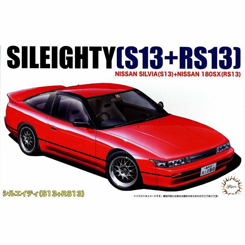 Сборная модель Машинка Fujimi-04639 1/24 New Sileighty Nissan S13 RPS13 car model kit