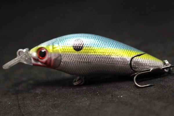 Рыболовная приманка wLure Crankbait 8,1 см, 7,1 г, широкий корпус для плавания, короткий корпус # 6-крюковая приманка для насекомых, пресноводная вода, 3D, твердые глаза, M583