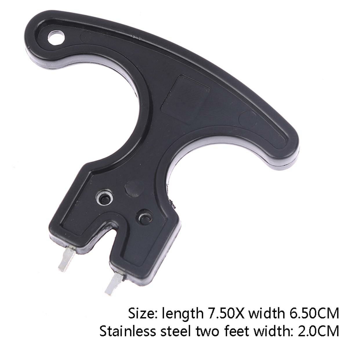 1 шт. ключ для шипов обуви для гольфа, гвоздодер, съемник, поворотный гвоздодер, пластиковый SEVICH