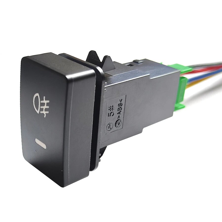 1 шт, 5-контактная кнопка переключателя для Honda Fit Civic, 12 В