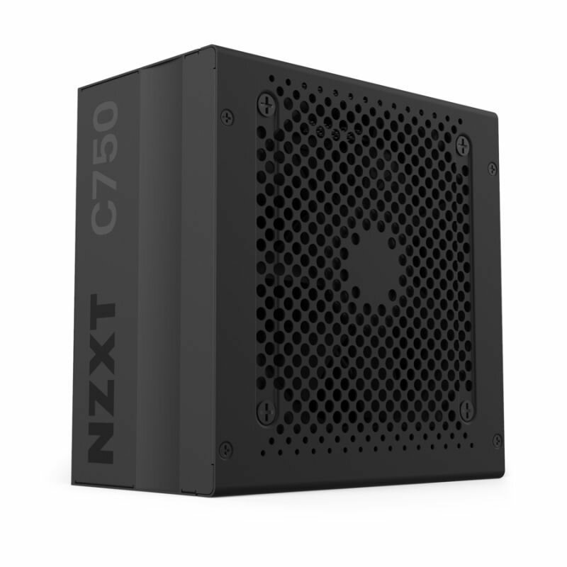 Блок питания компьютера NZXT C750 Bronze PA-7B1BB 750 Вт, ATX v2.4, Active PFC, 120mm Fan, 80 Plus Bronze RTL PA-7B1BB
