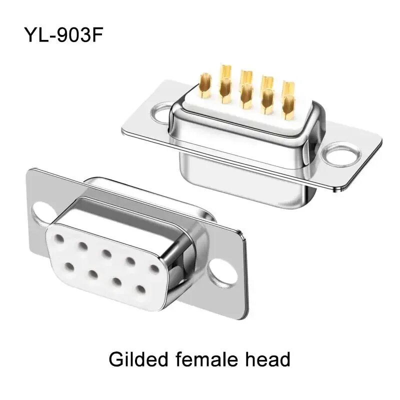 DIVEDEER Metal DB9 Connector PF