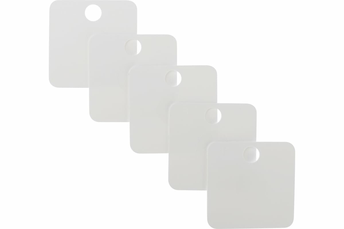 Росдюбель Кабельная бирка №153М квадрат 250 шт 24-2030 для кабелей и проводки