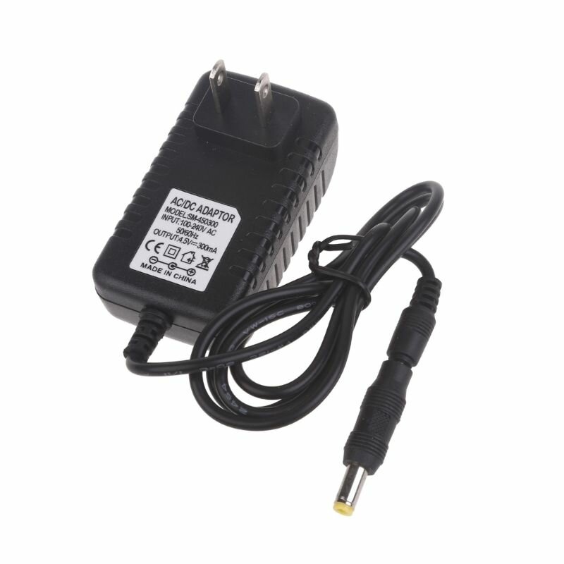 Адаптер питания 4,5 В 300 мА Радио Зарядное устройство 3,5x1,35 мм 5,5x2,5 Универсальный разъем для игрушек, камер, настольная лампа