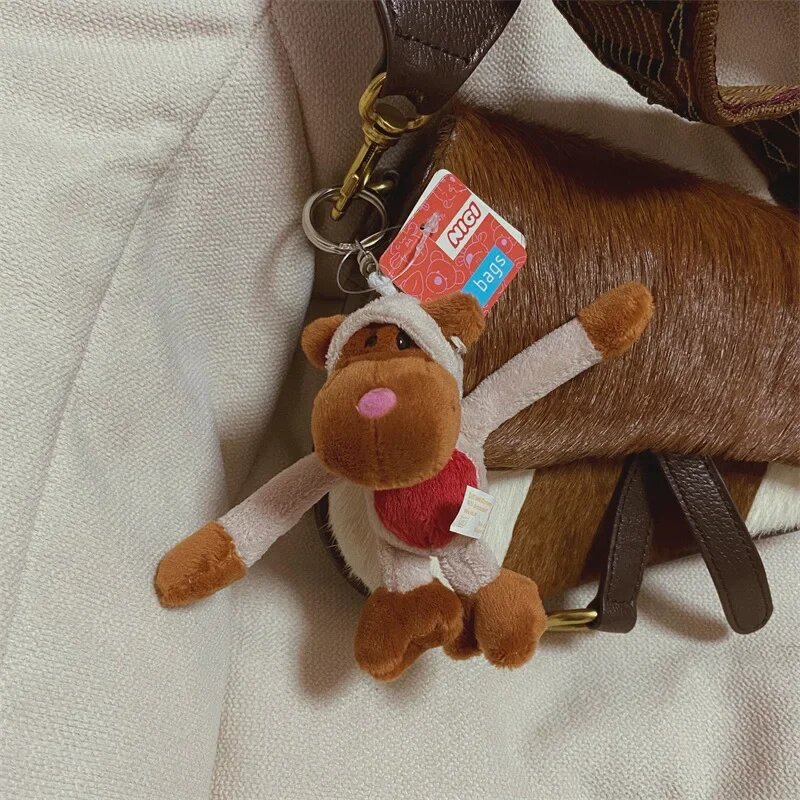 Kawaii Animal World Плюшевый брелок Коричневый, 7