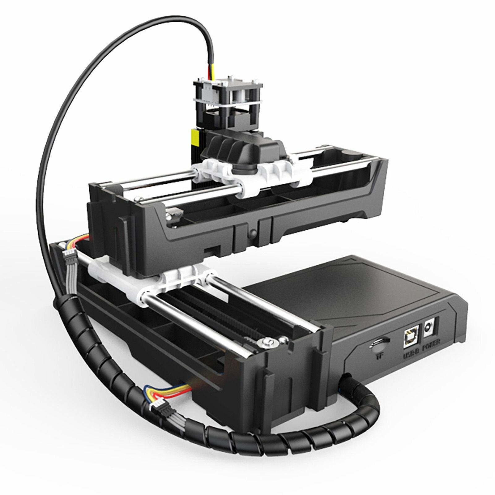 Мини-гравер Easythreed ETLR002 2 Вт Bluetooth управление, рабочая зона 100 100 мм, скорость 300 мм/мин