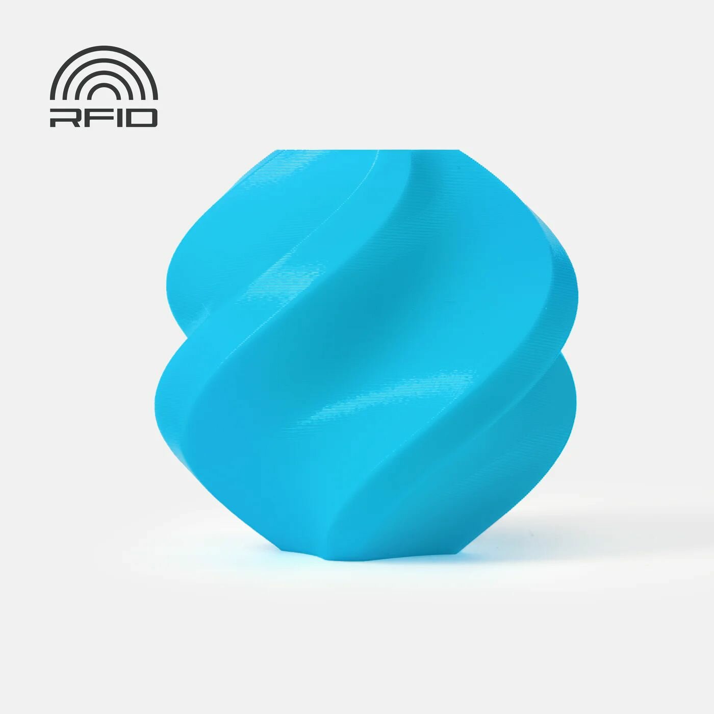 Пластик для 3D принтера PLA Tough Light Blue, BambuLab, 1 кг. Light Blue, на катушке