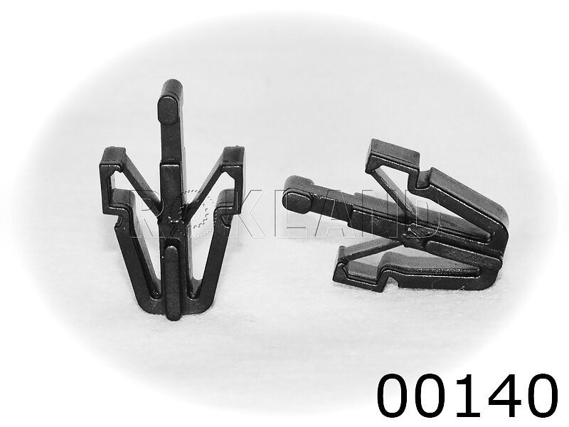 10шт - 00140 клипса автомобильная универсальная ROKLAND