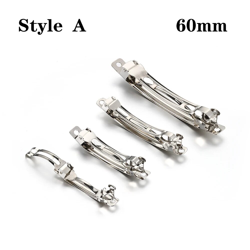 Ailimi металлические французские заколки 10 шт. 60mm