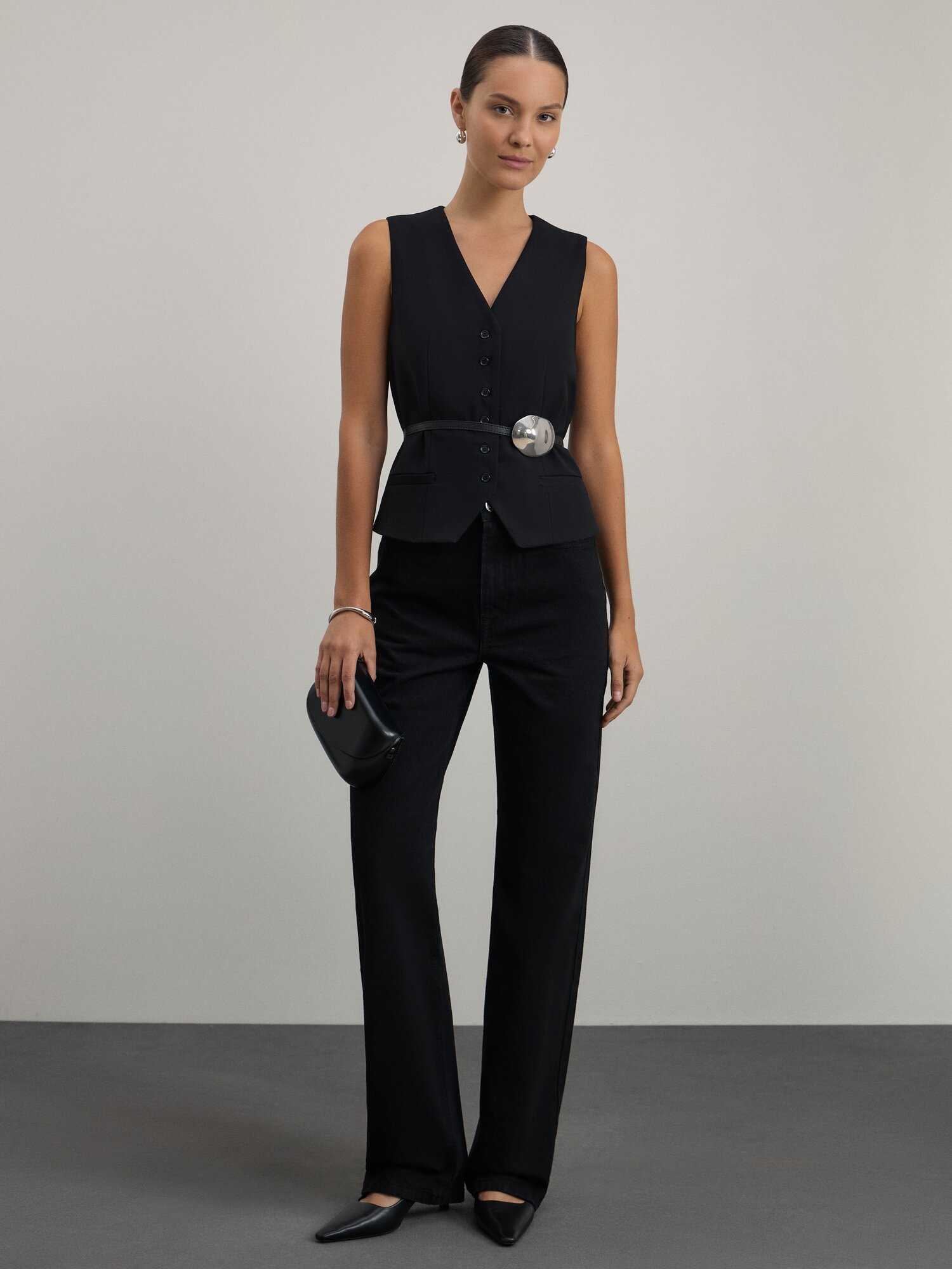 Джинсы straight 