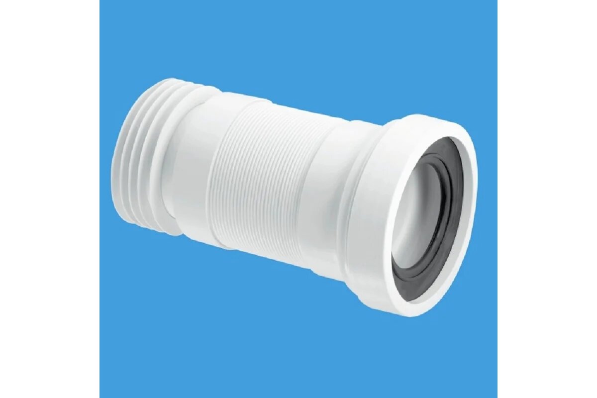 McAlpine гофра для унитаза MRWC-F33R 1 м - канализационное соединение к унитазу