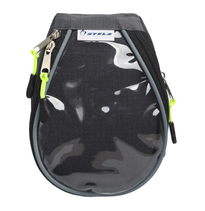 Бардачок на руль Stels ВС, для смартфонов, прозрачный, овальный