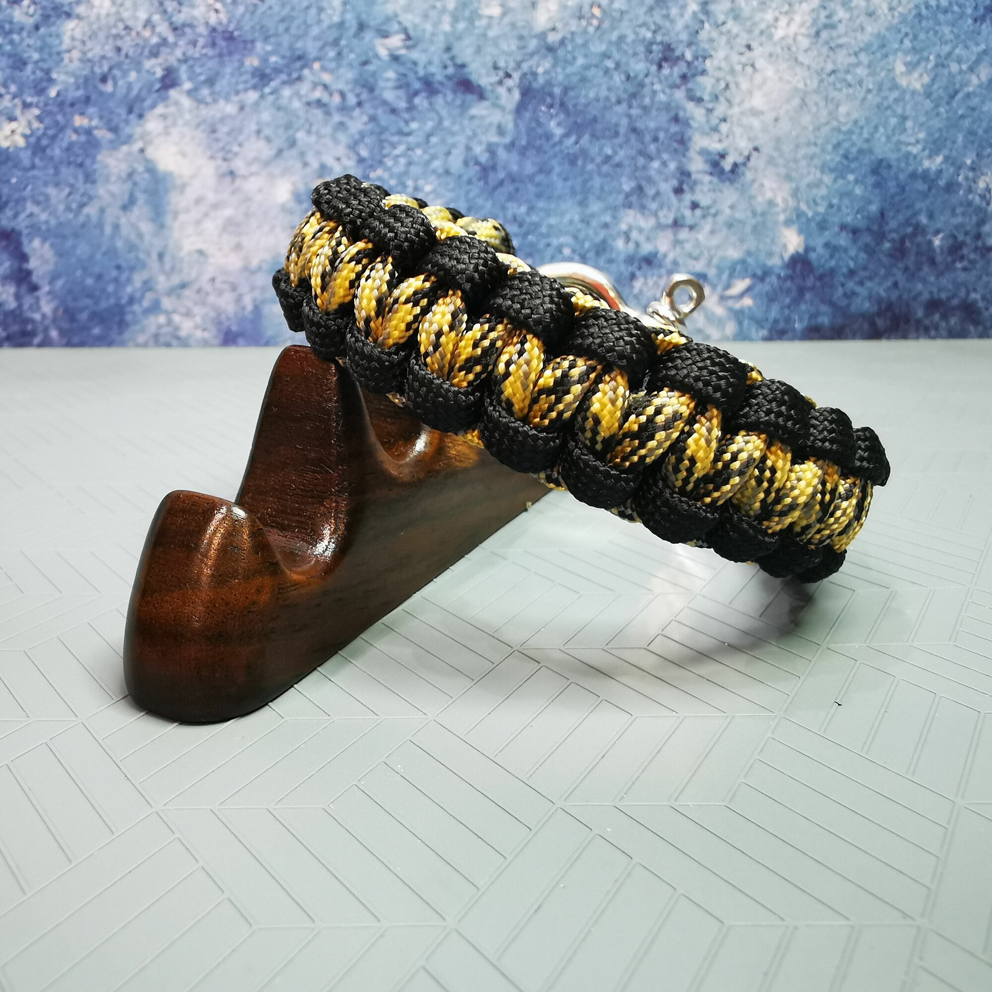 Плетеный браслет, металл