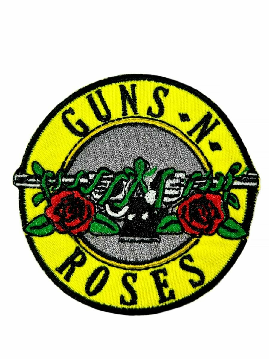 Нашивка - шеврон на липучке рок группы Guns N' Roses